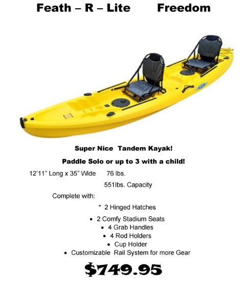 Kayaks - All Wet Sports Best in Jax.